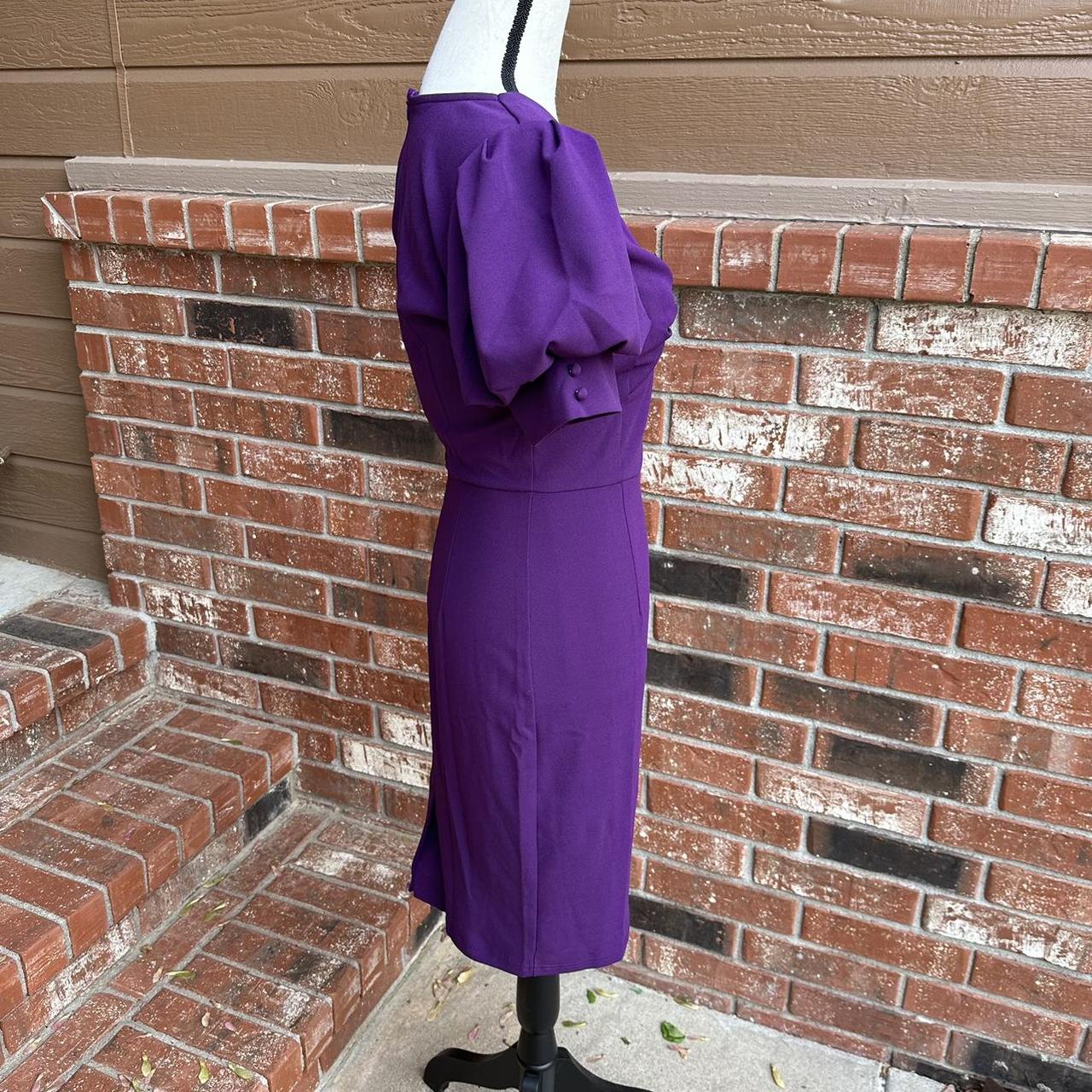 Women's Vintage Redefined Gorgeous Purple Dress Size... - Depop