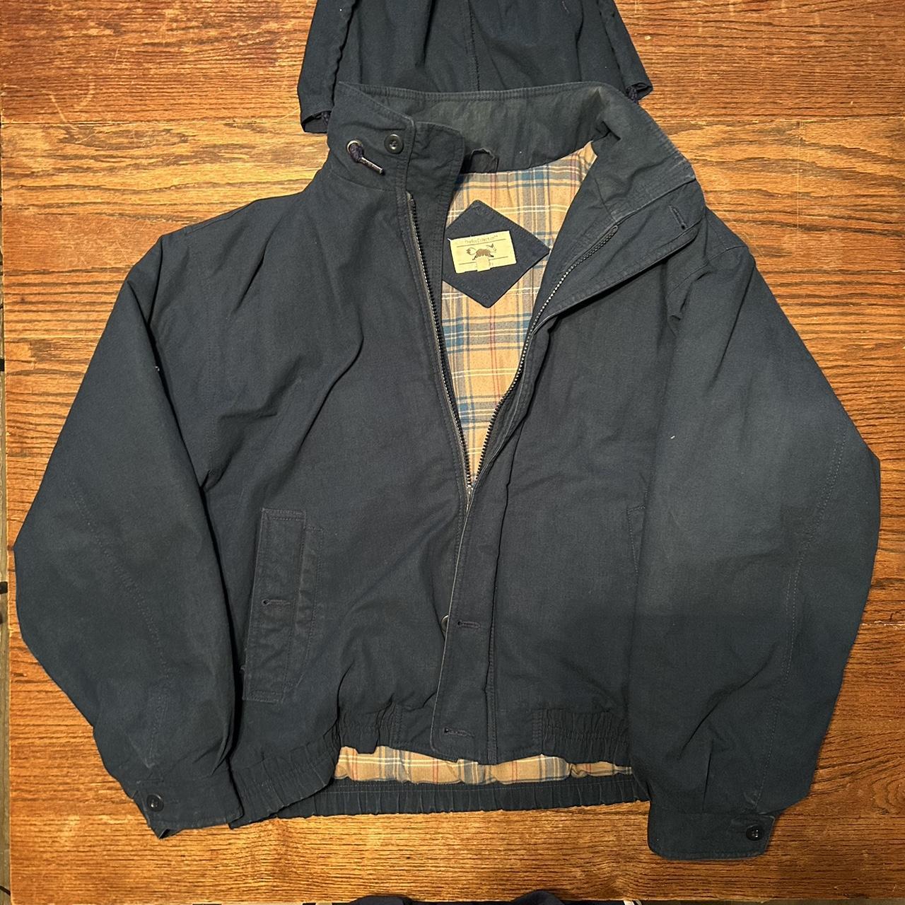 1980s / Work Wear Jacket / JC Penny Fox... - Depop