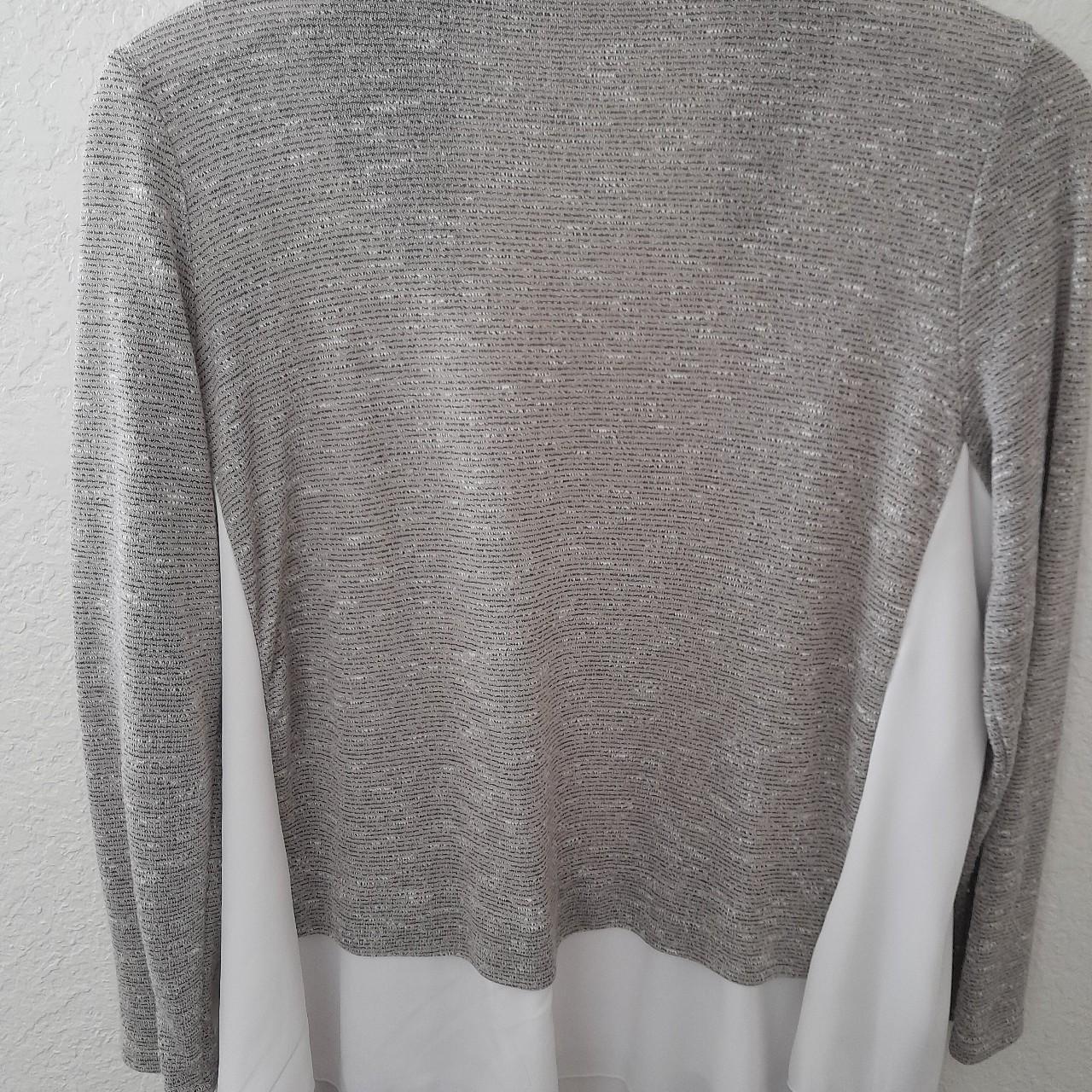 NY Collection Women's Faux Layered Look Top,... - Depop