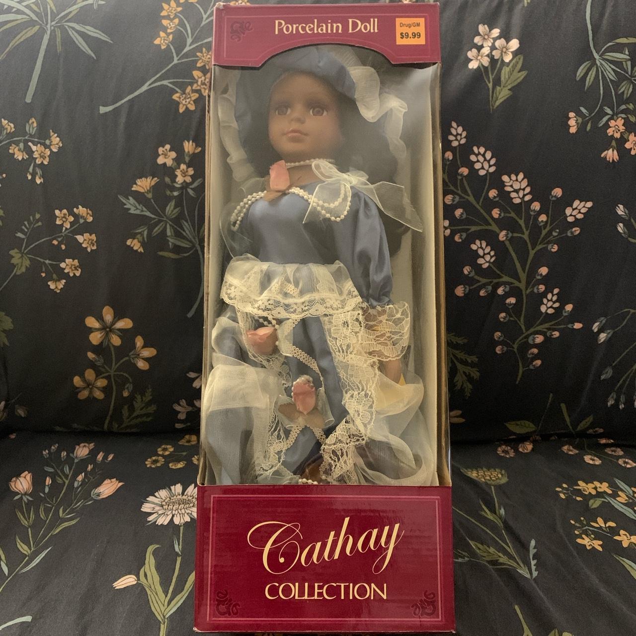 Cathy Collection Porcelain Doll Never unpackaged,... - Depop