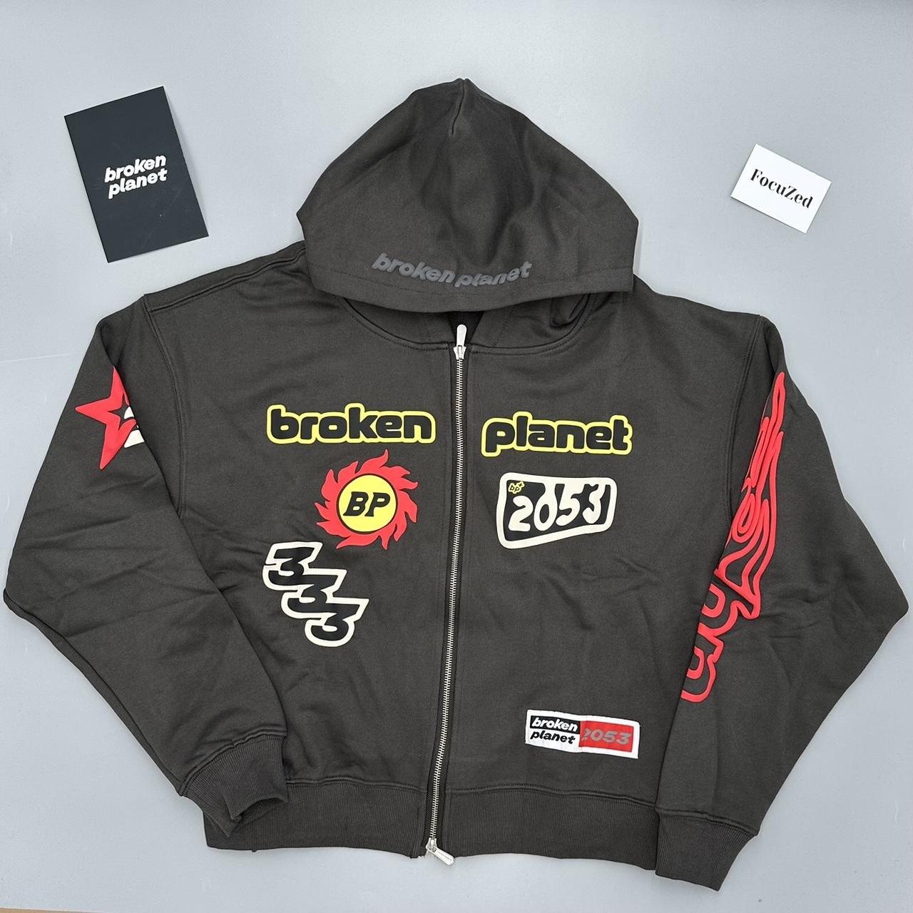 Broken Planet Zip up Performance Grey - bpm Sizes S... - Depop