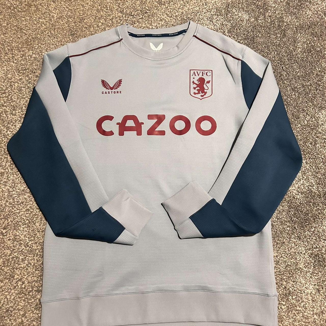 Aston Villa training kit set Raincoat, T-shirt ,... - Depop