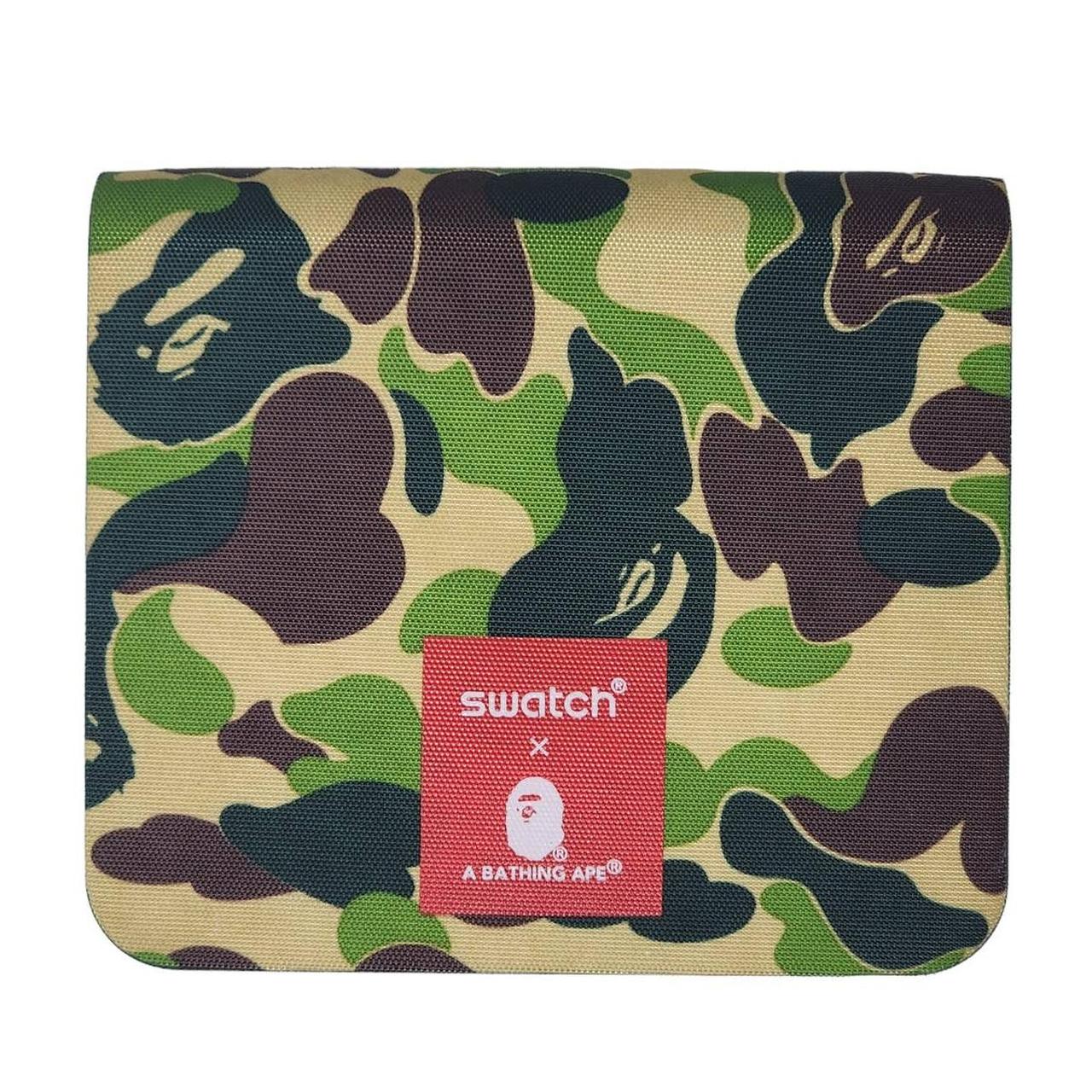 !!PLEASE READ!! Swatch x A Bathing Ape Watch Grey... - Depop