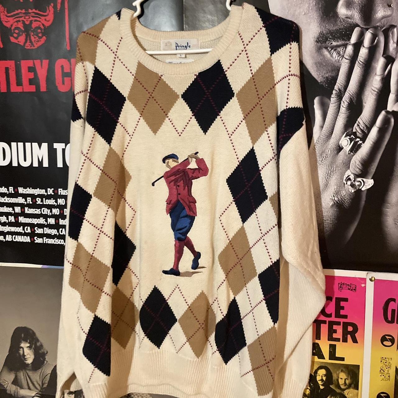 Mens Pringle golf sweater size large #golf... - Depop