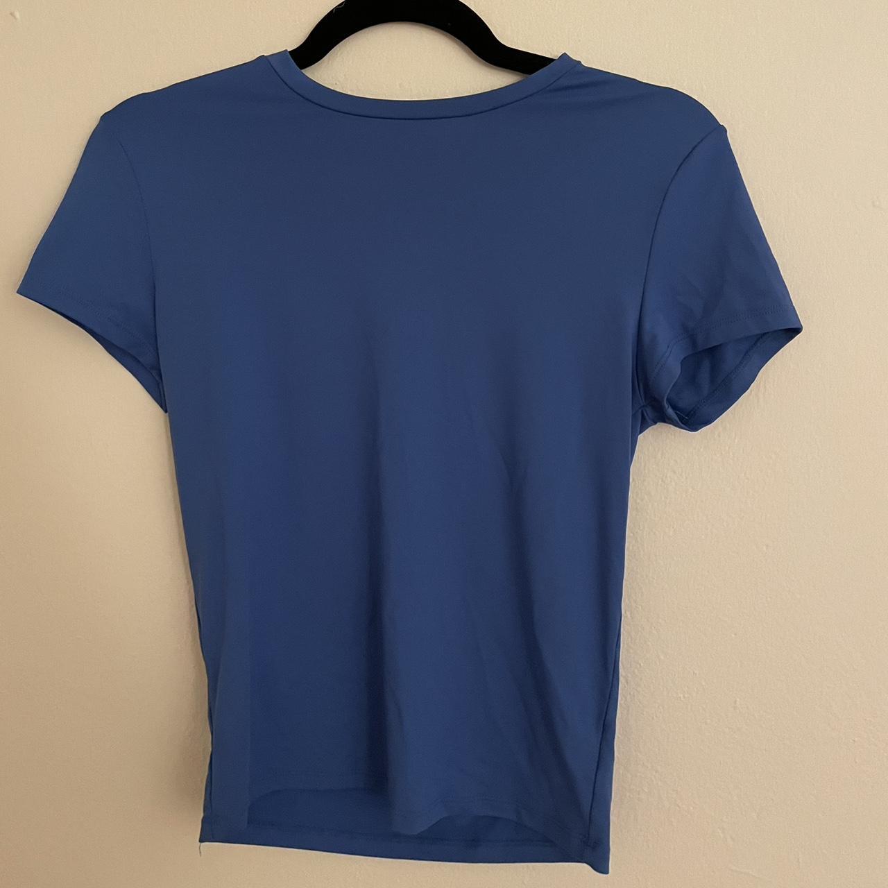 Blue Supre fitted shirt. So cute and lightweight.... - Depop