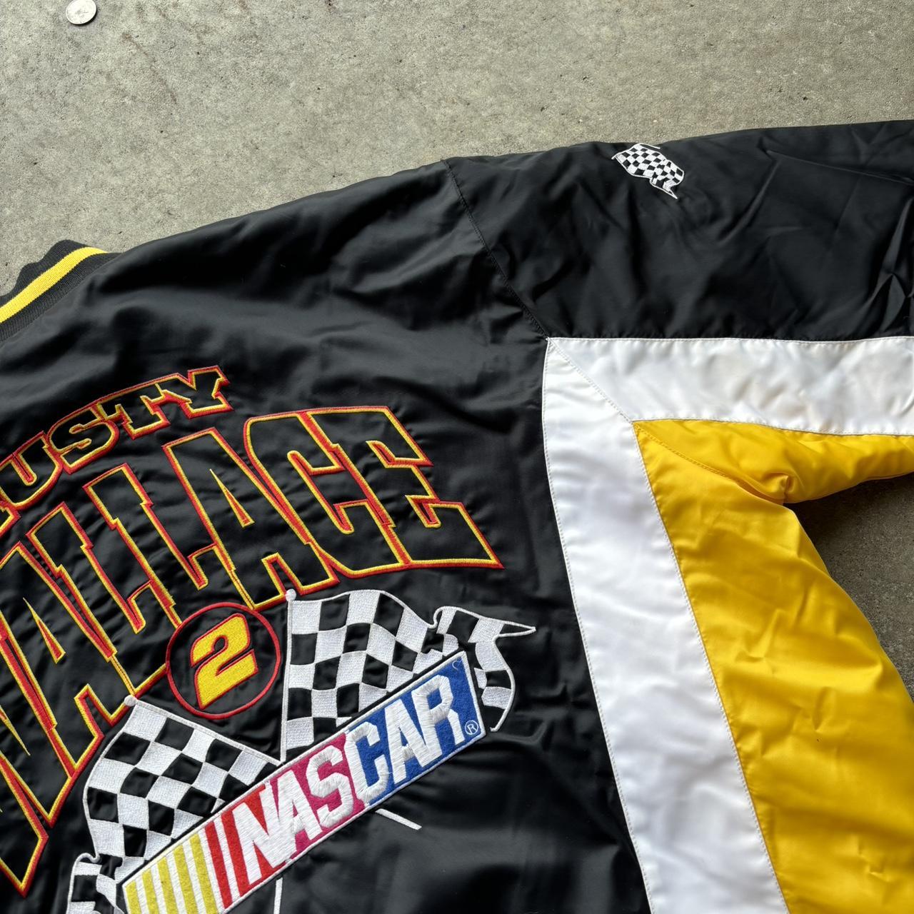 Vintage 90s NUTMEG Rusty Wallace Racing NASCAR... | Depop