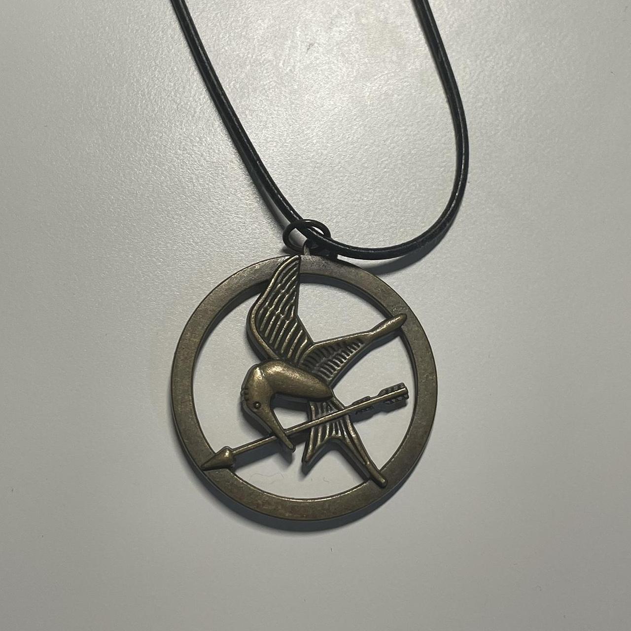 Hunger Games Mockingjay Necklace From my hunger... - Depop