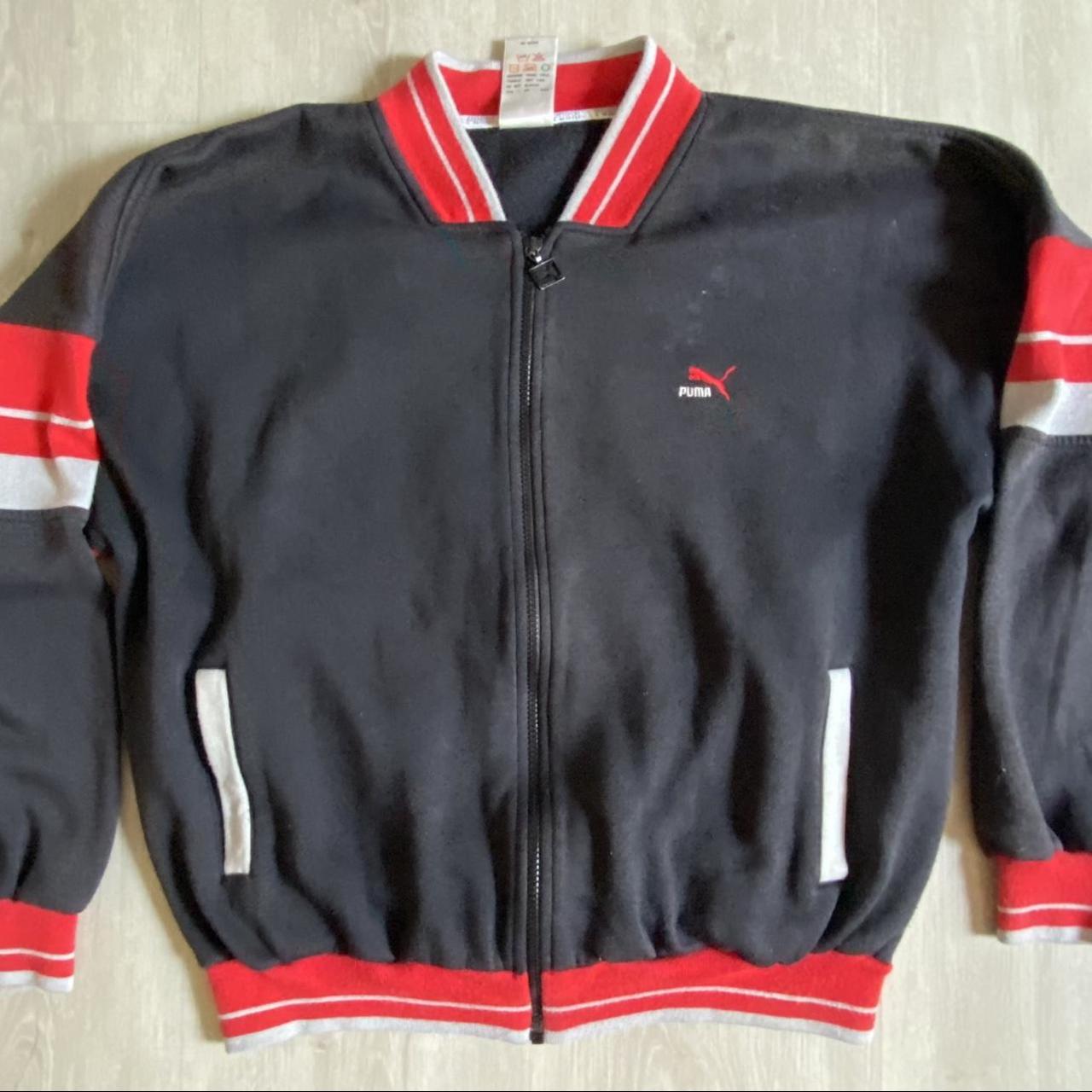 Vintage puma bomber jacket size L no flaws if you... - Depop