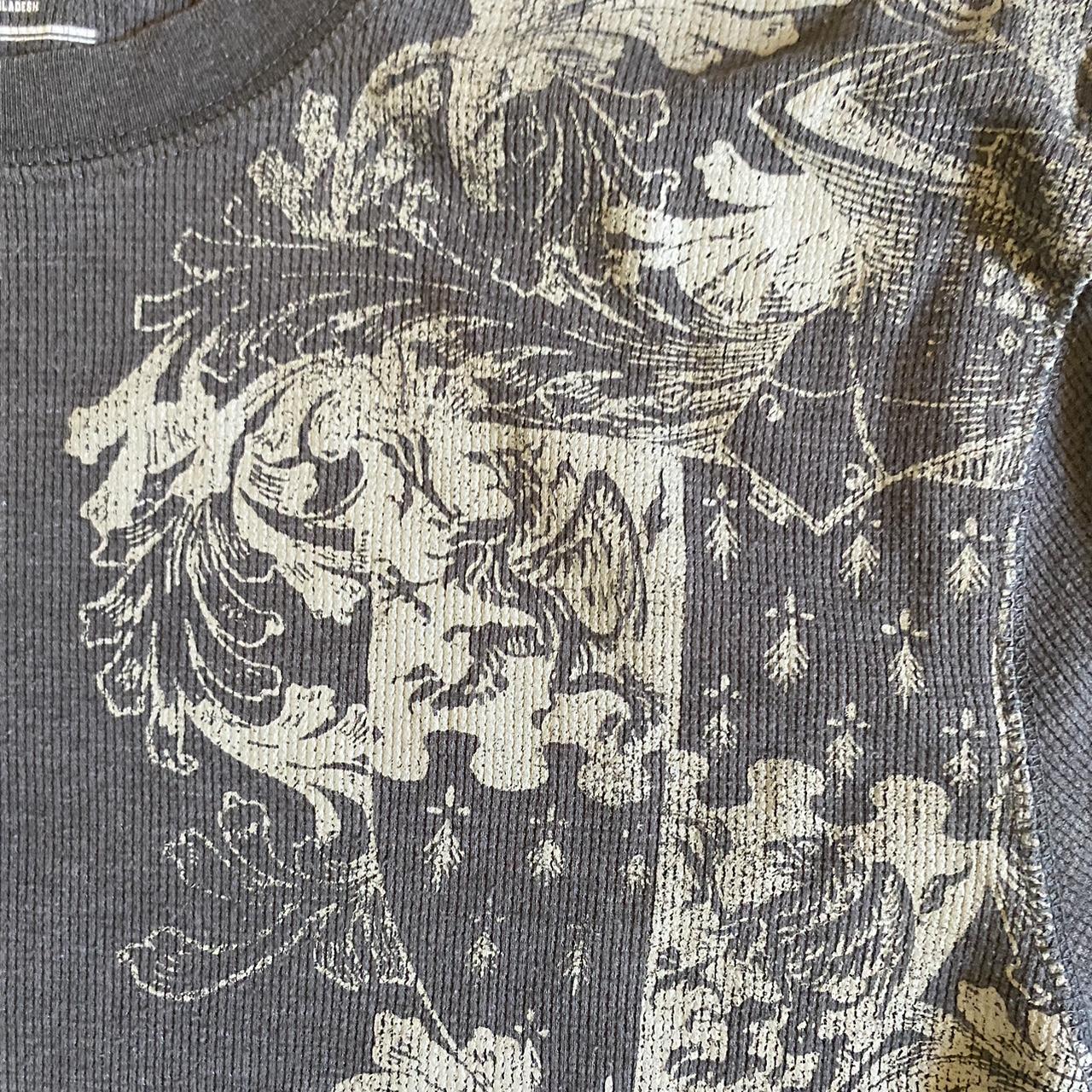 MMA affliction style old navy long sleeve size L... - Depop