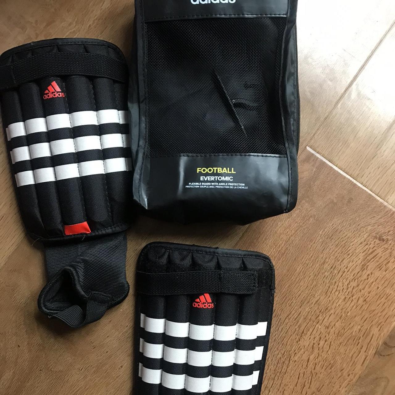 Adidas shin pads with ankle guards Ideal gift size... - Depop