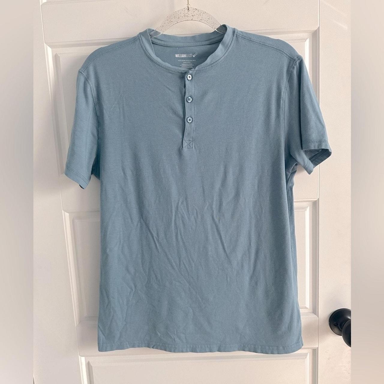 William Rast Henley Shirt Size medium A light... | Depop