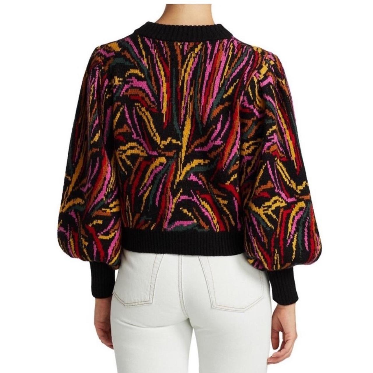 Farm Rio colored print sweater Gorgeous vibrant... - Depop