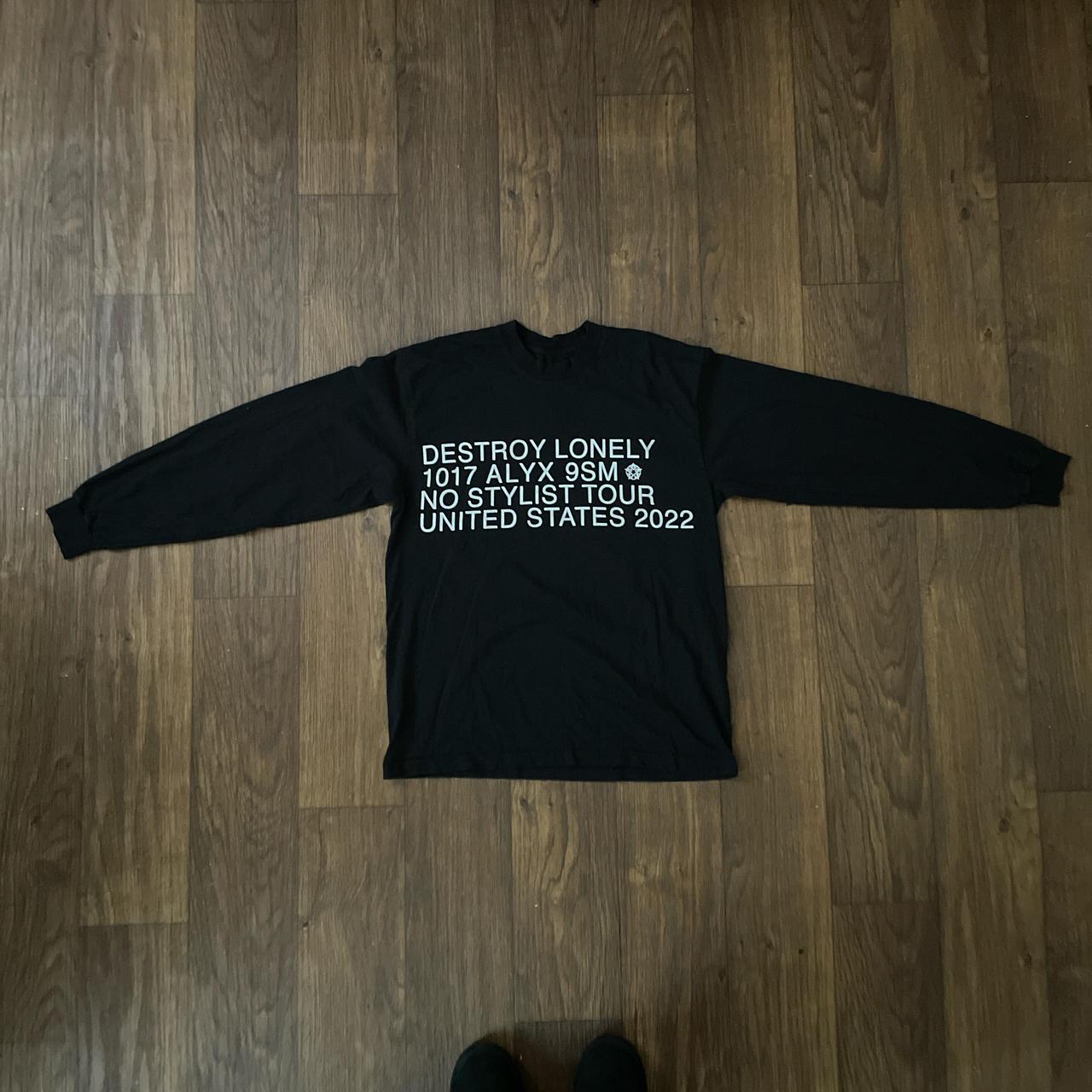Destroy Lonely No Stylist Tour Merch Black Long Sleeve | Depop