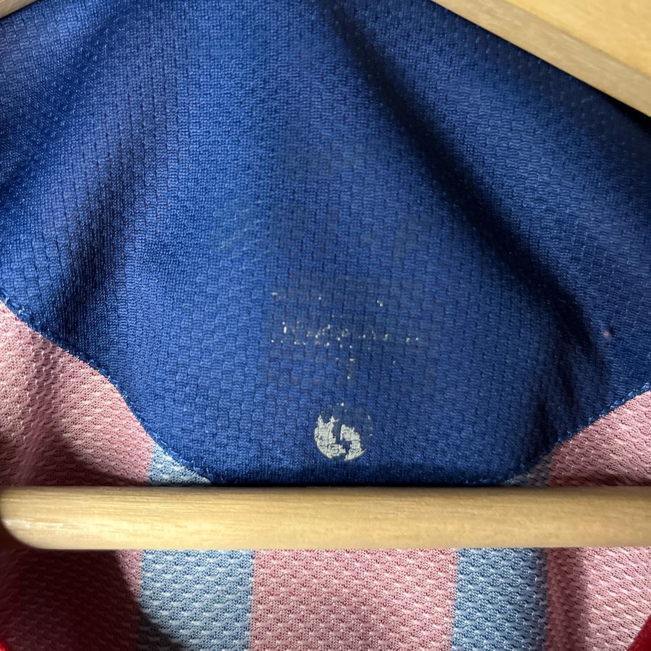 Nike Men's Red and Blue Shirt | Depop