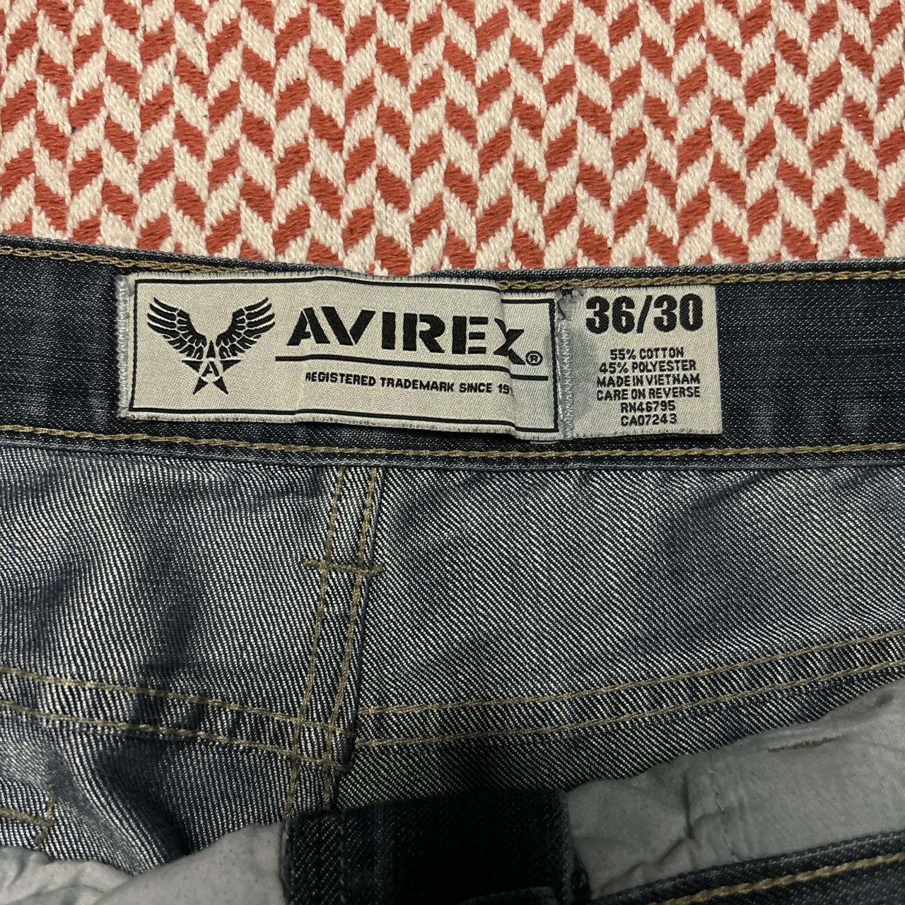 Y2K Avirex Pants. Great piece. Tag 36 Waist 30 Inseam - Depop