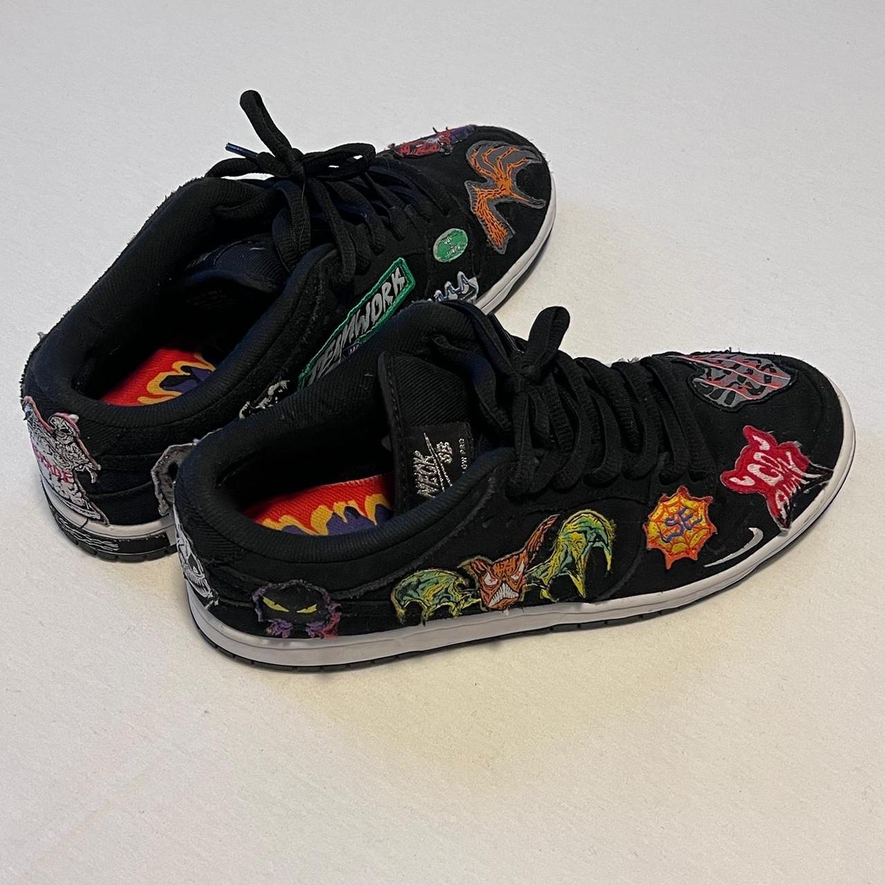 Nike SB x Neckface Dunk Low Pro Shoes - Depop