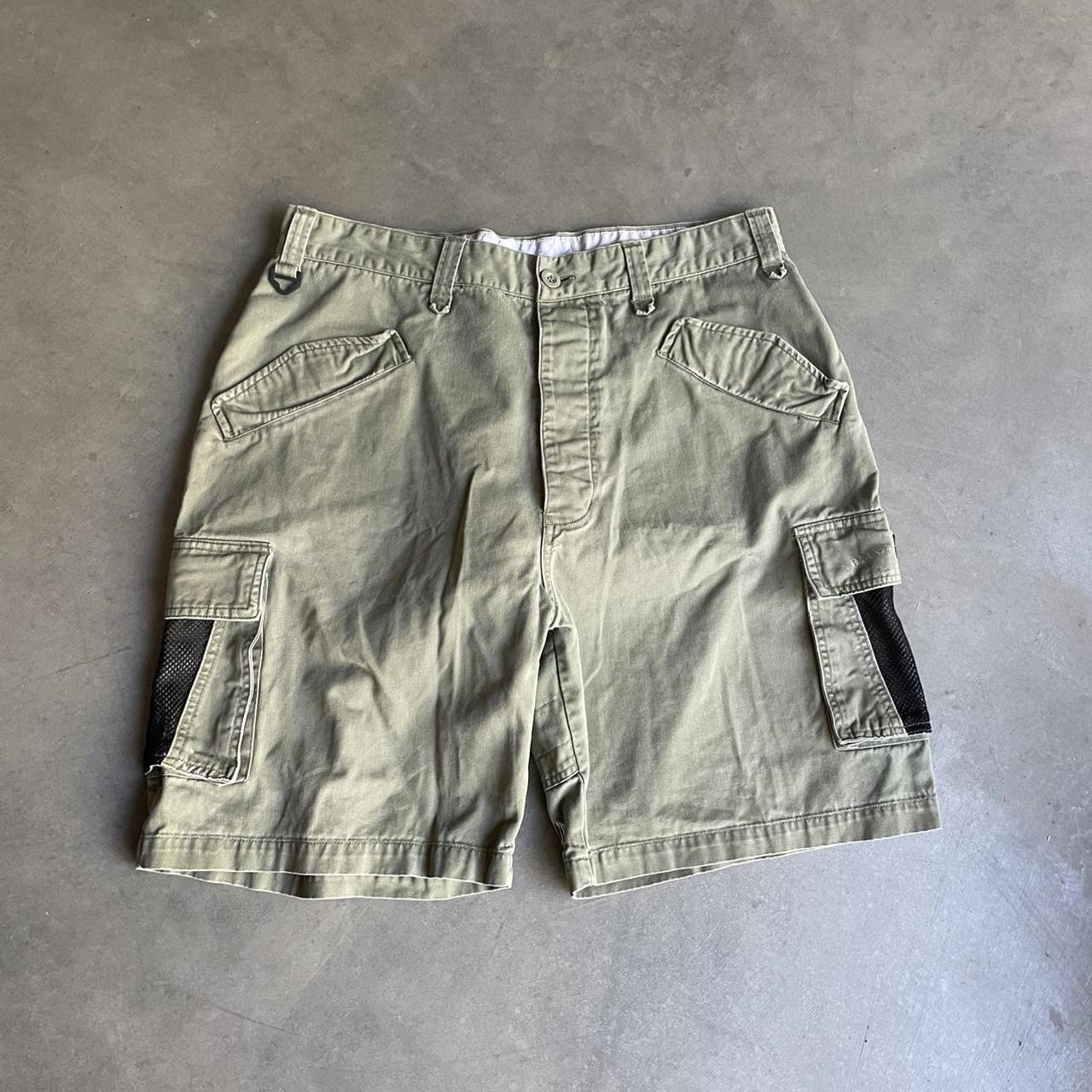 Volcom Cargo Shorts Great Color With Hidden... - Depop
