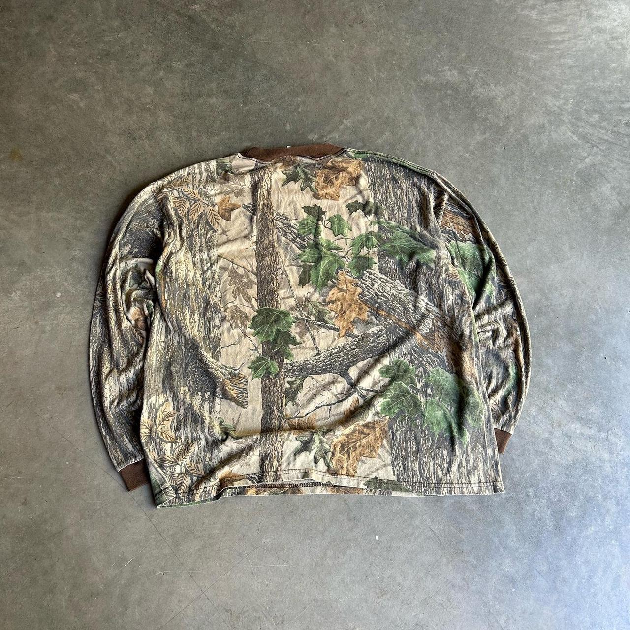 90’s Realtree Long Sleeve Size XL 25.5 x 28.5 - Depop