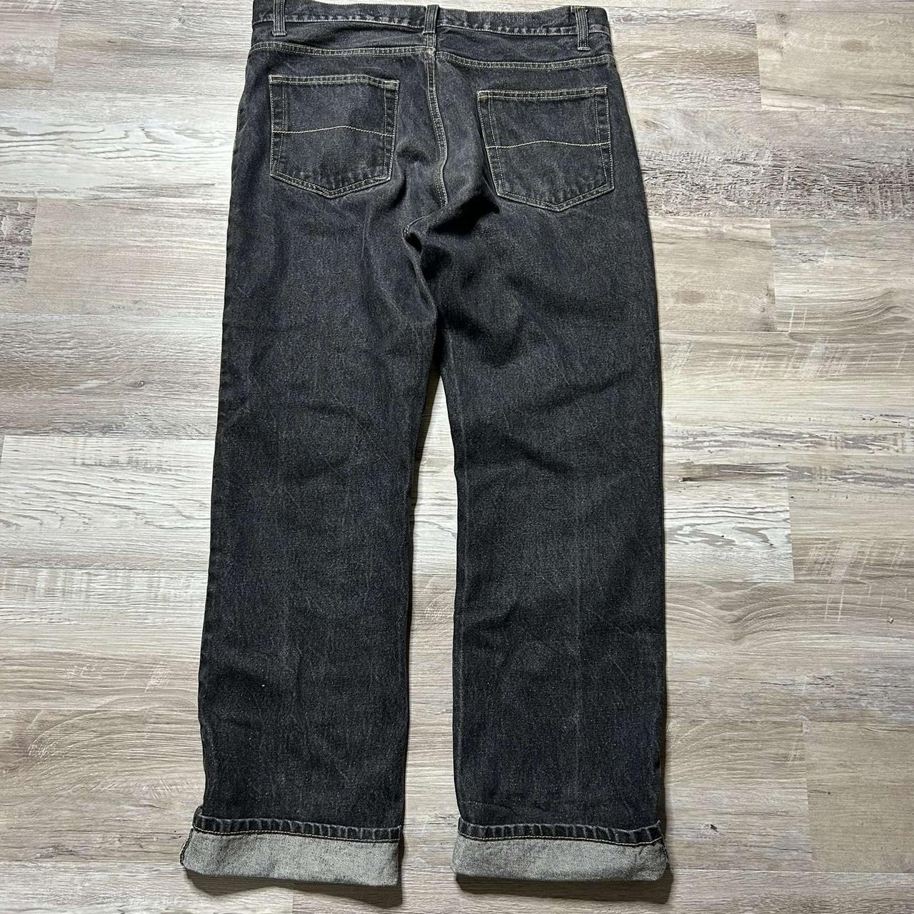 Essential Dark Wash Denim Pants Size 36 x 32 - Depop