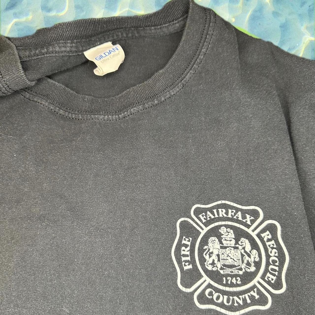 FAIRFAX FIRE RESCUE TEE Pretty cool fire rescue tee... | Depop