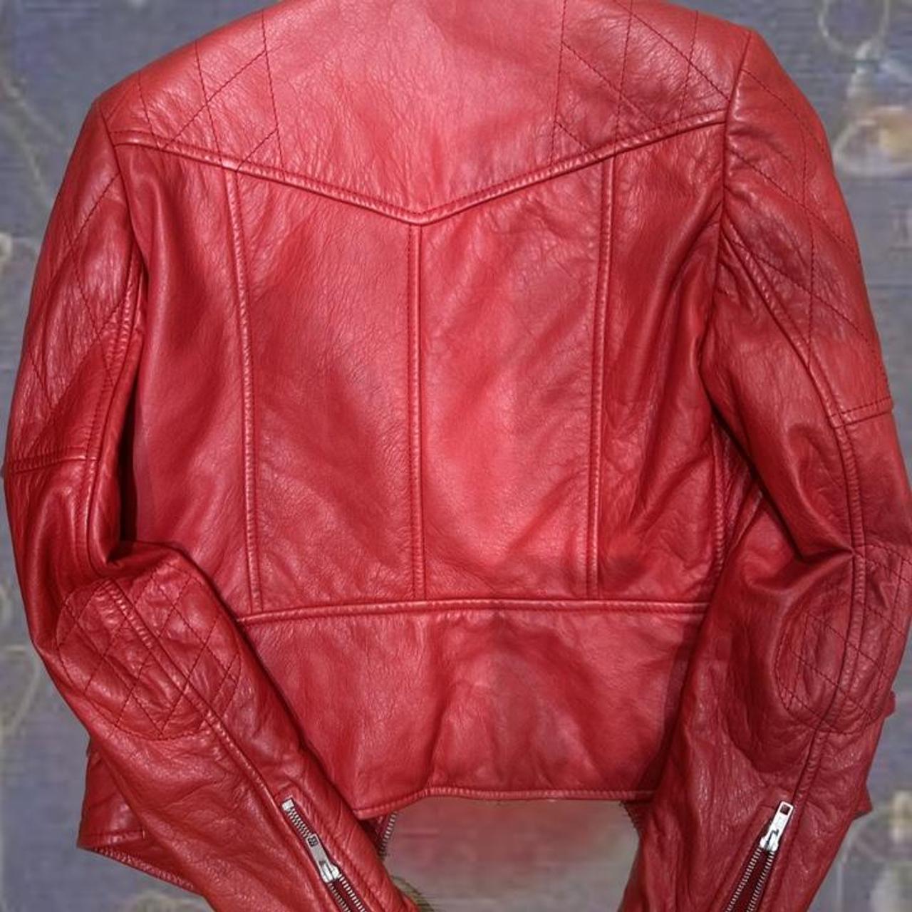 Beautiful Joseph red leather Jacket ♥️ #joseph... - Depop