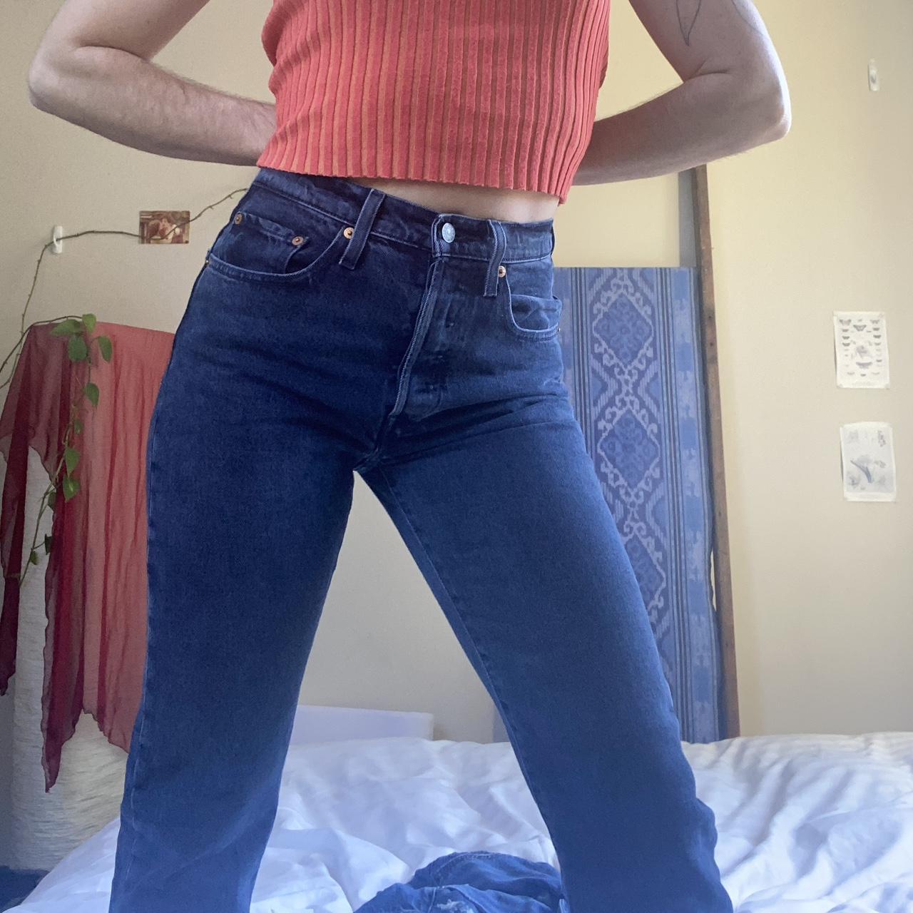 ️‍🔥Rare washed out navy 501s Levi’s ️‍🔥 Such a good... - Depop