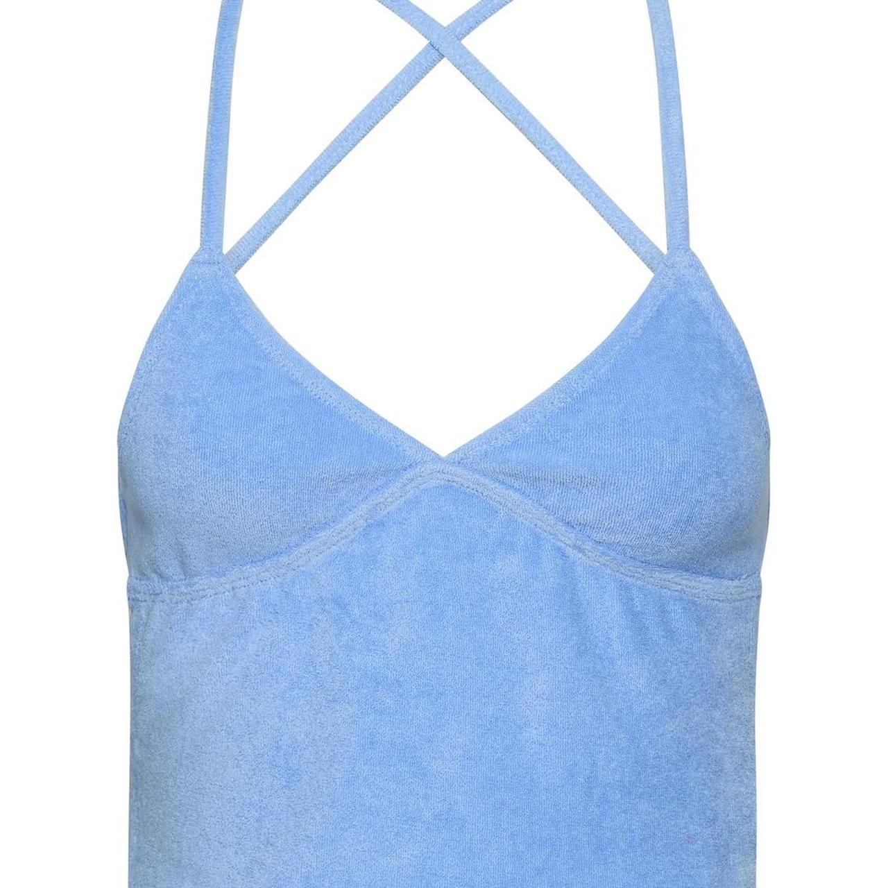 HIGHRACK STUDIO// peggy top -sky blue size 6 // has... - Depop