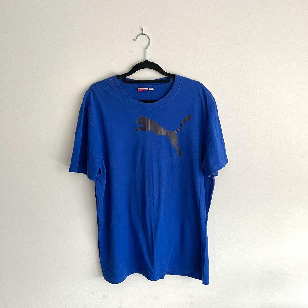 💙 Puma Blue Top 💙 The deep blue of this top is... - Depop