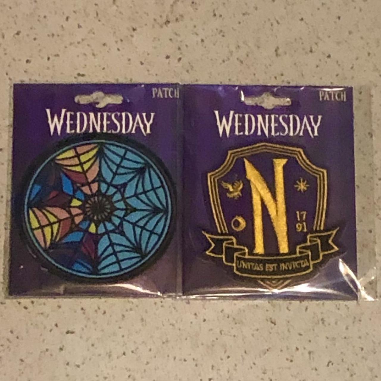 Wednesday Patches - Depop