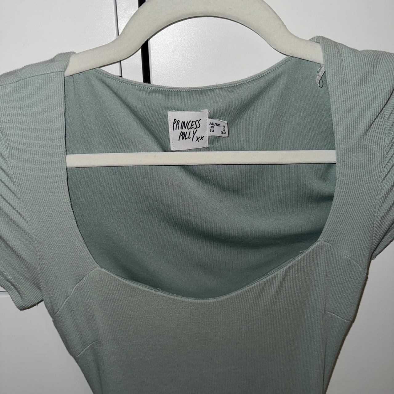 Princess Polly - Light sage green mini dress size 0... - Depop