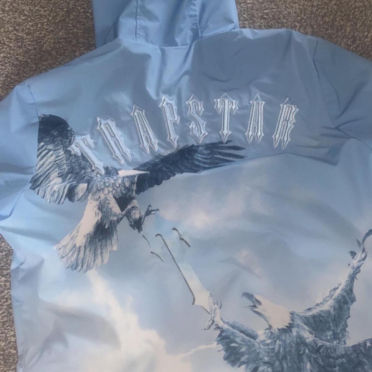 Trapstar eagle windbreaker Size medium Brand new... - Depop