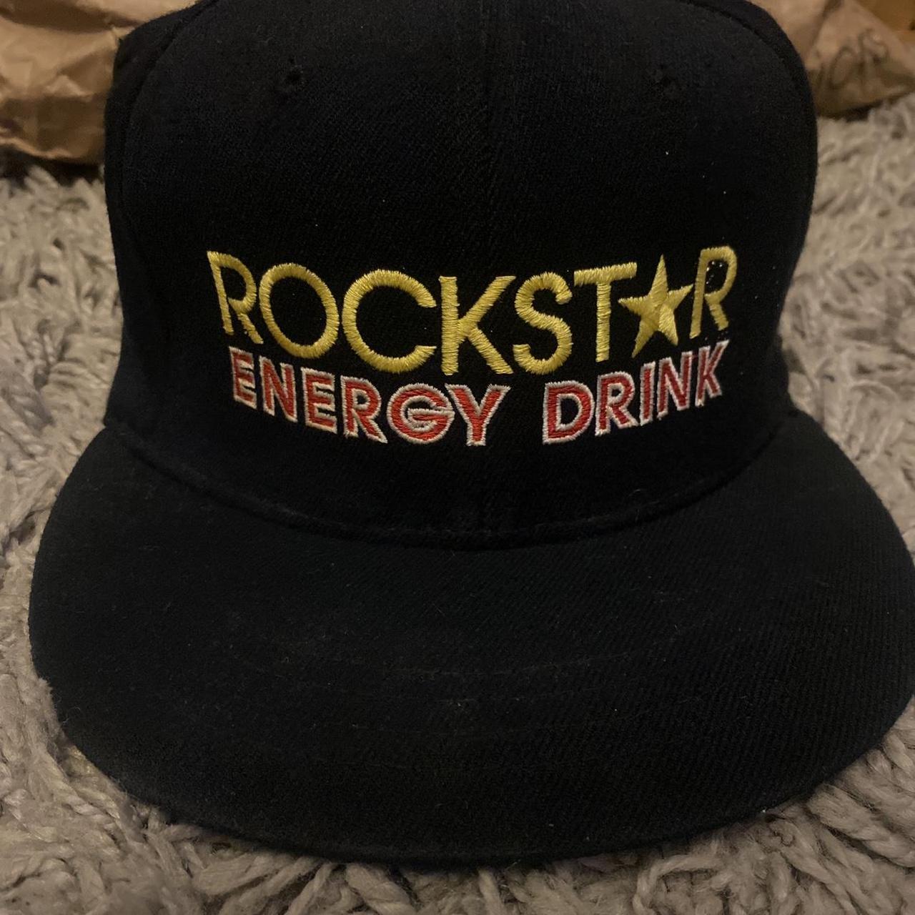 Rockstar Energy Drink Cap Unisex No noticeable... - Depop