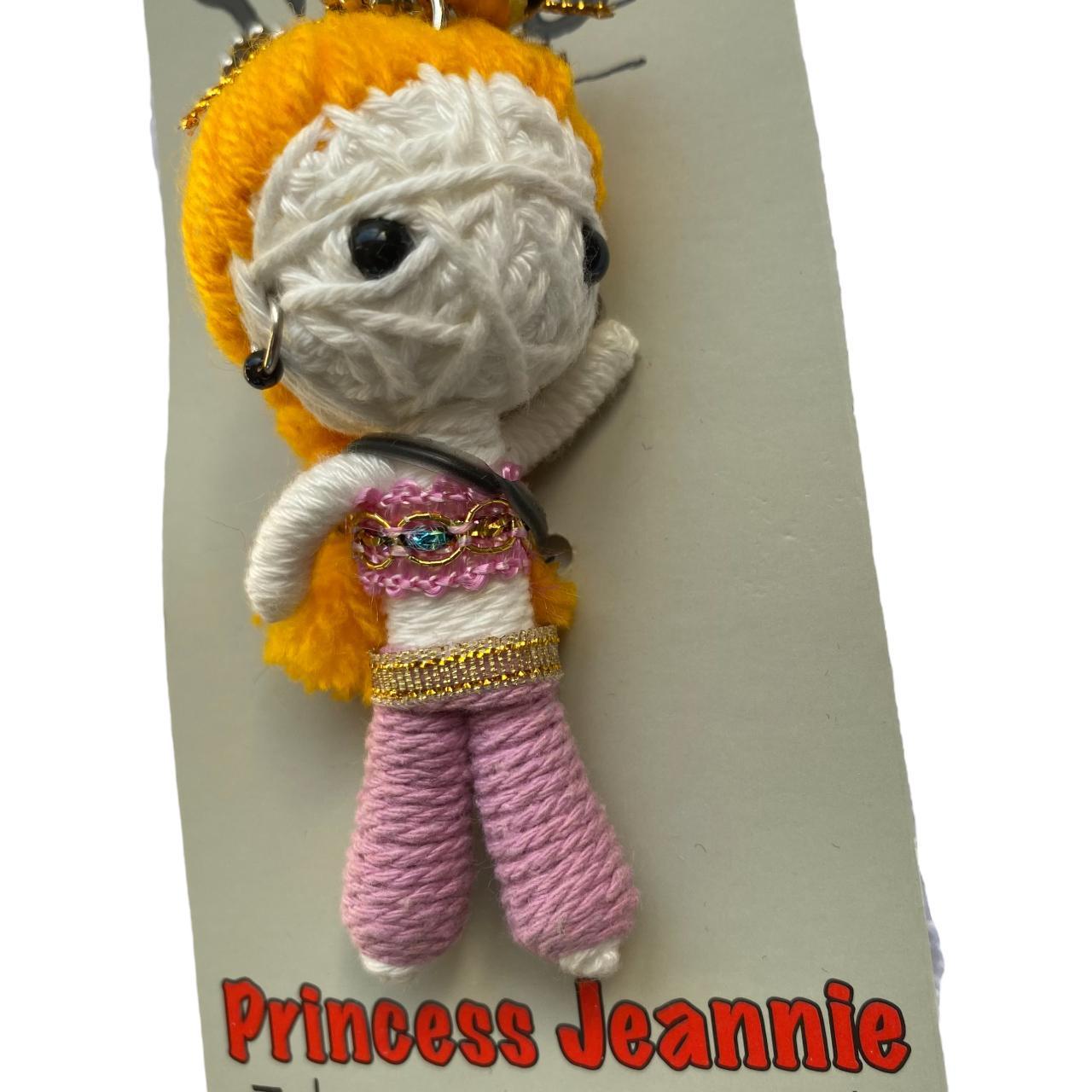 PRINCESS JEANNIE Watchover Voodoo Doll - Keychain... - Depop