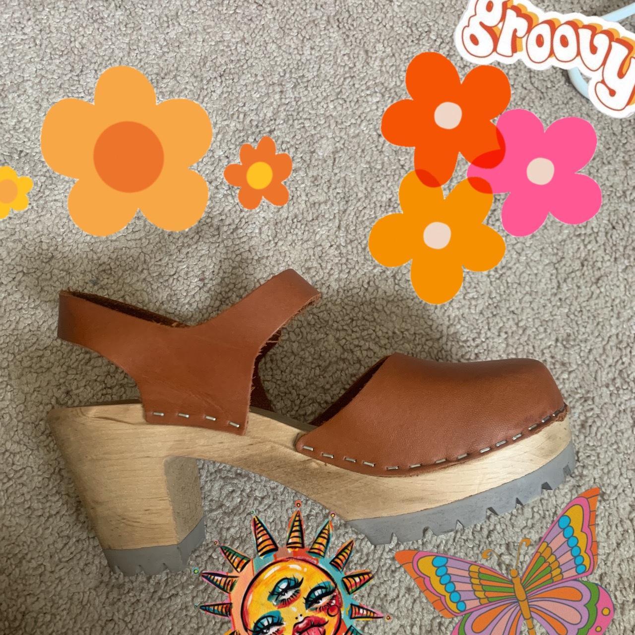 These are MIA (a Sweden shoe) ABBA Clogs. The shoes... - Depop