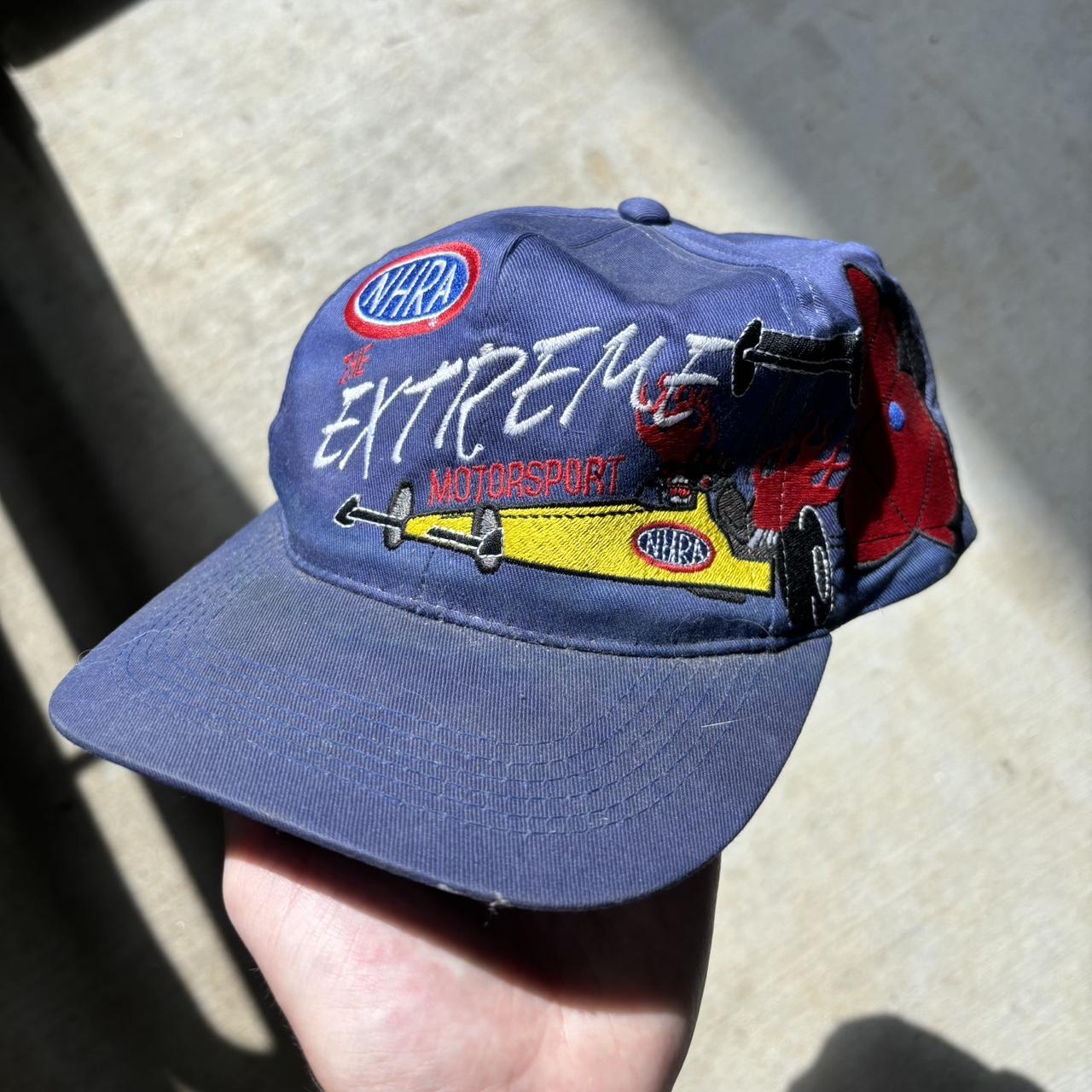 Vintage NHRA Extreme Racing SnapBack Hat #Racing... - Depop