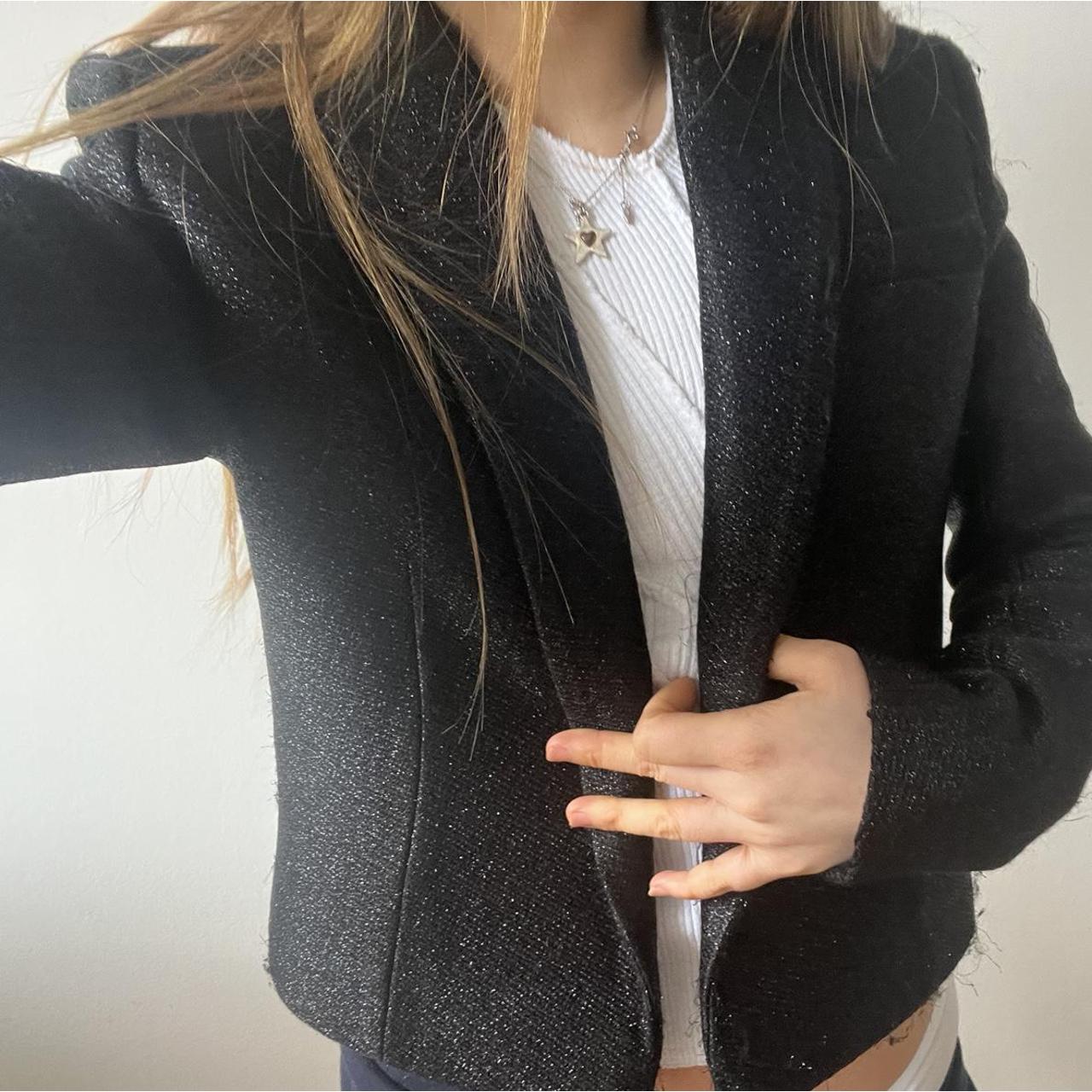 IRO Women's Black Jacket | Depop