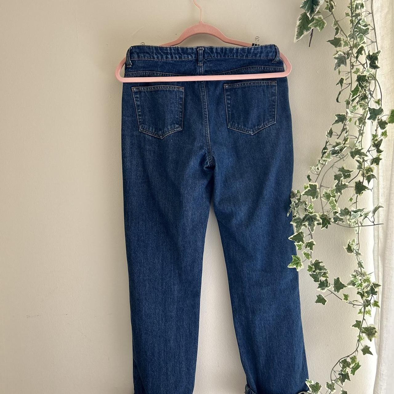 FLEECE LINED natural reflections jeans size 6z.... - Depop