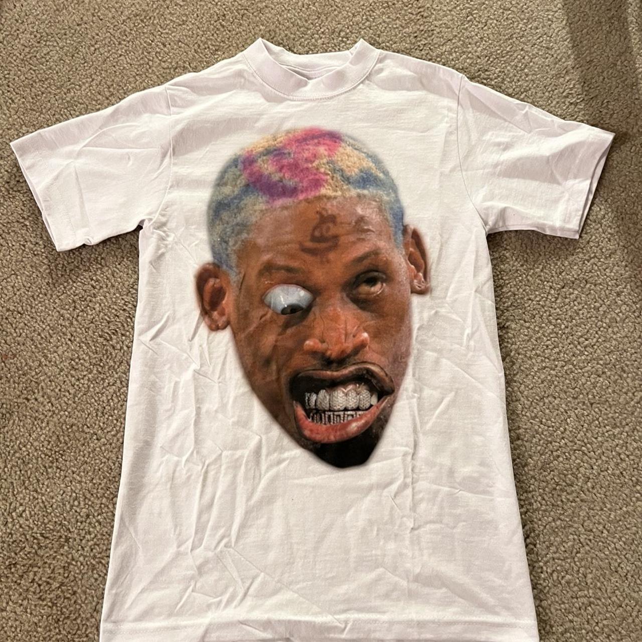 Dennis Rodman Graphic Tee - Depop
