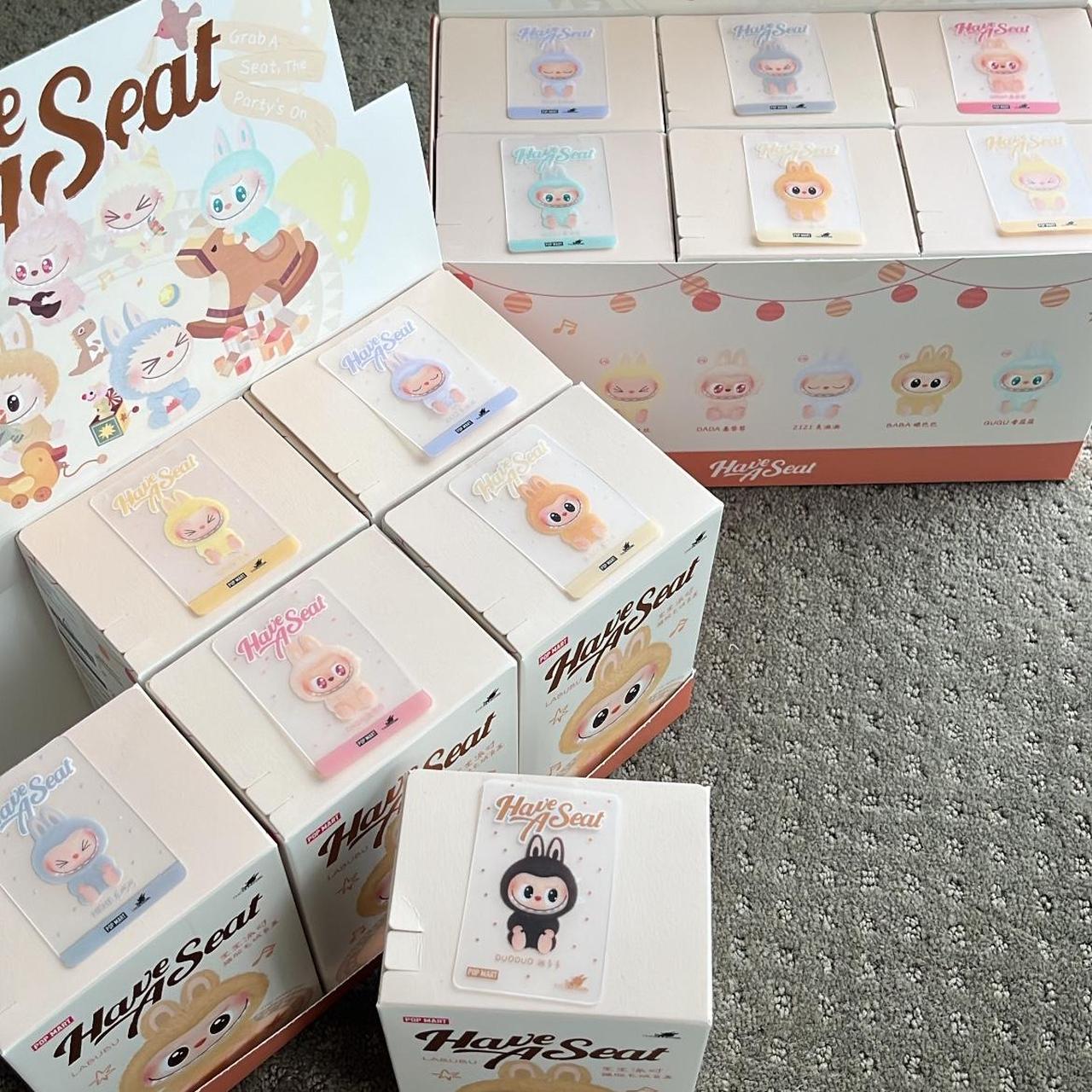 Pop mart “Have a seat Labubus” 100% authentic,... | Depop