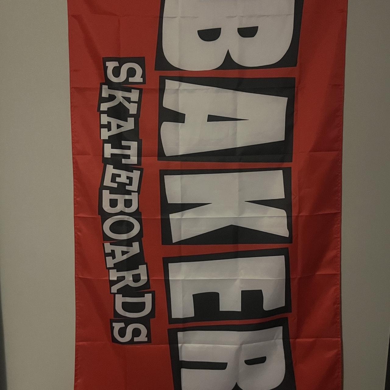 BAKER FLAG 36x60in #skate #room #essentials #flag... - Depop