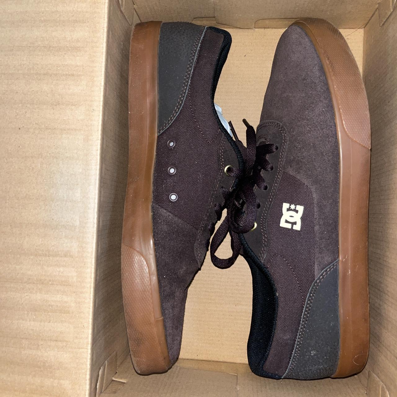 DC Suede skate shoes Uk 9.5 - Depop