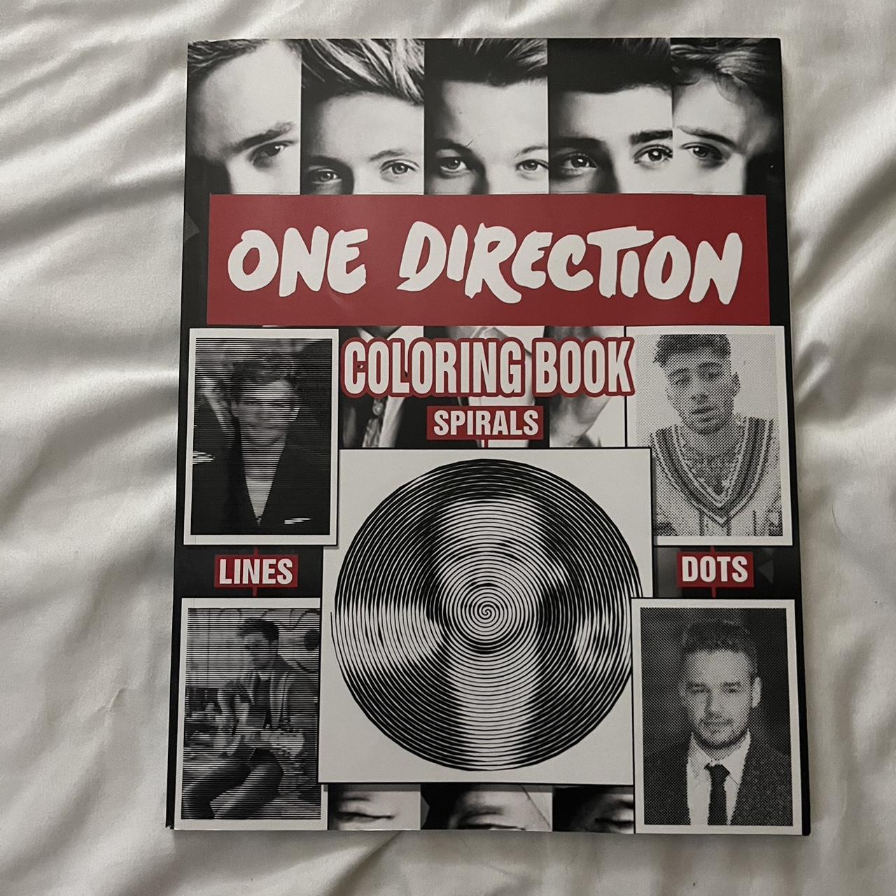 one direction coloring book did a couple so two... - Depop