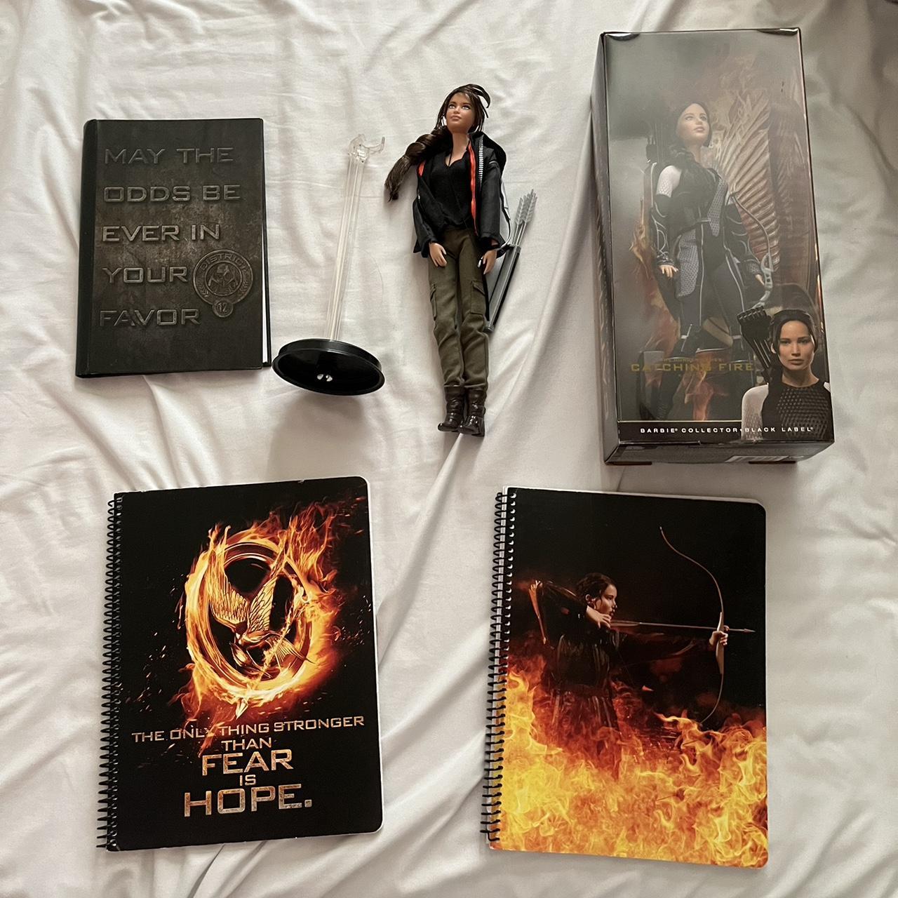 the hunger games bundle -3 notebooks (one is... - Depop