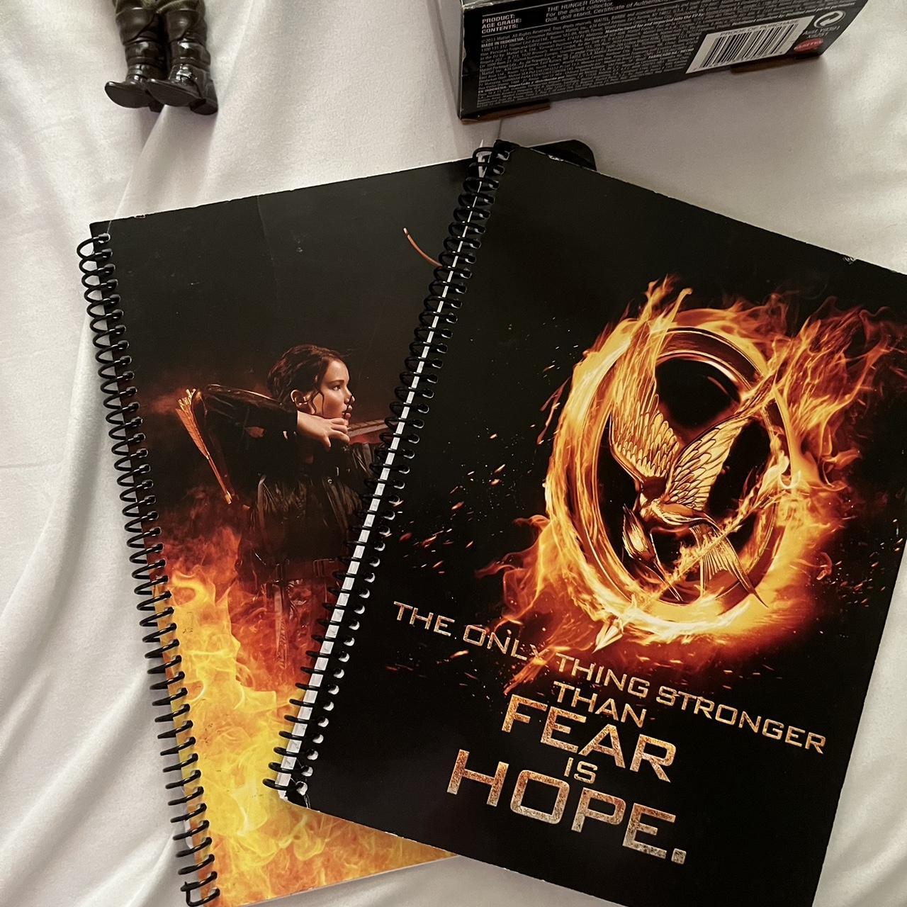 the hunger games bundle -3 notebooks (one is... - Depop