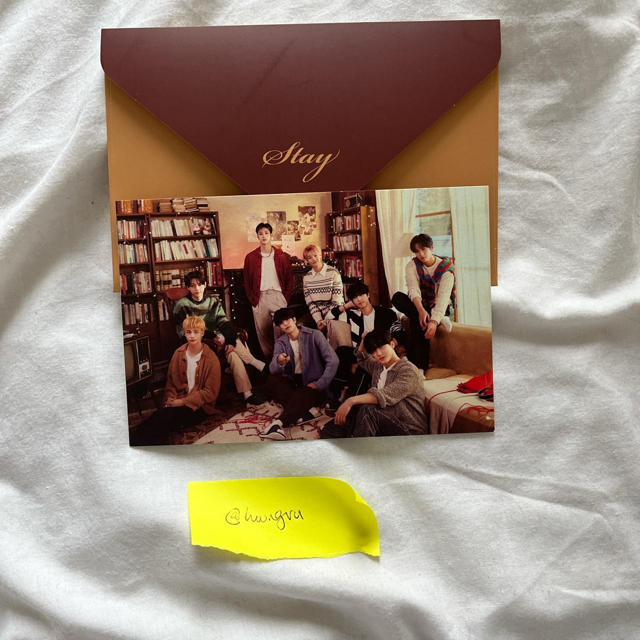 Stray Kids OT8 Official Postcard from 3rd gen STAY... - Depop