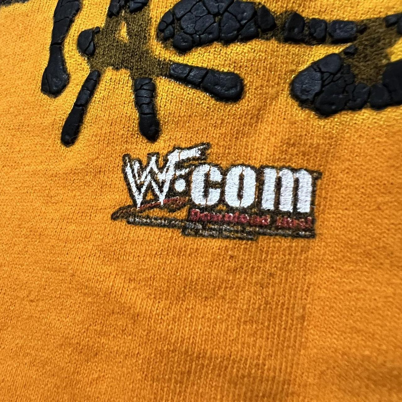 Vintage Y2K WWF Tazz Wrestling Tee Measurements... - Depop