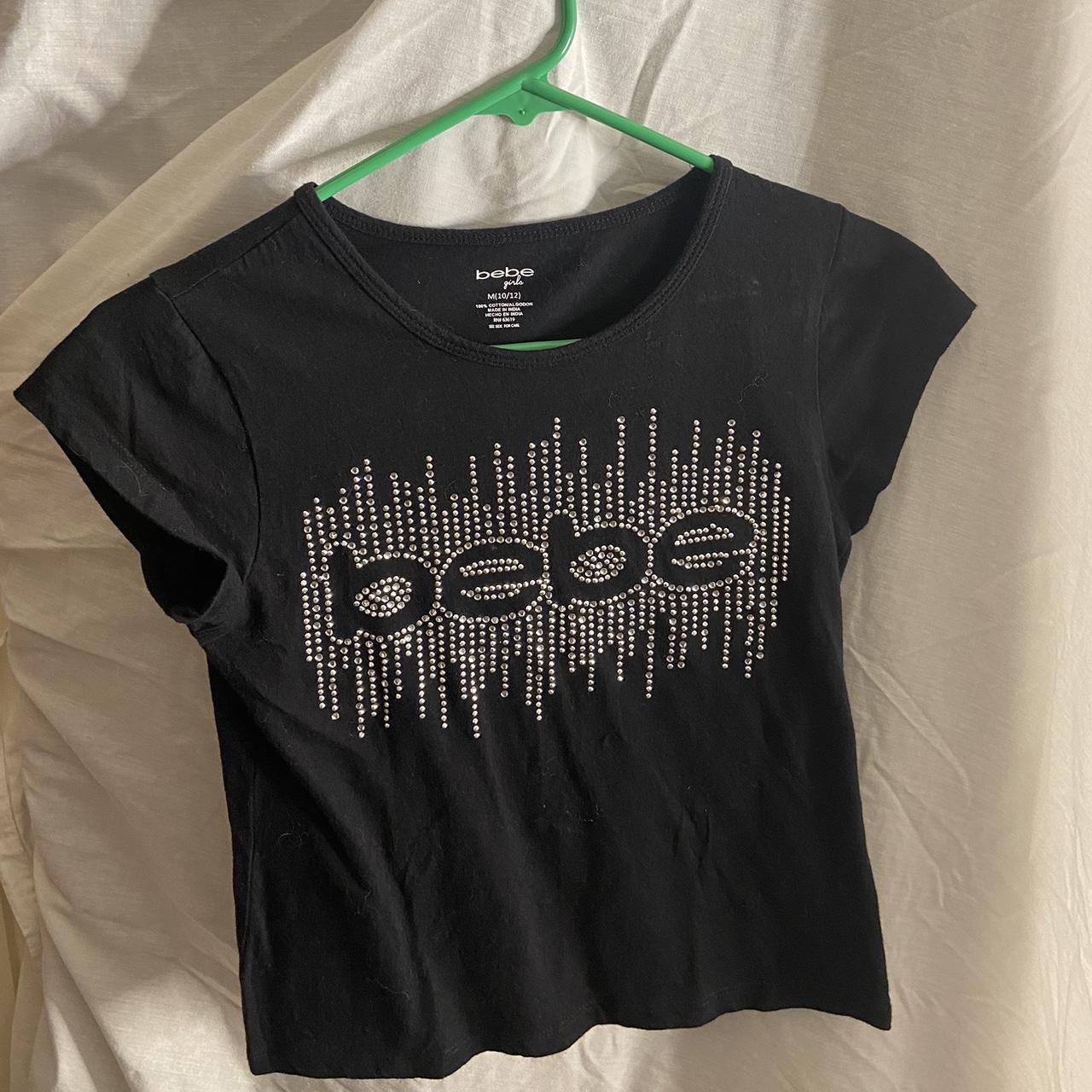 Cute y2k Bebe tee. Tagged medium but could also fit... - Depop