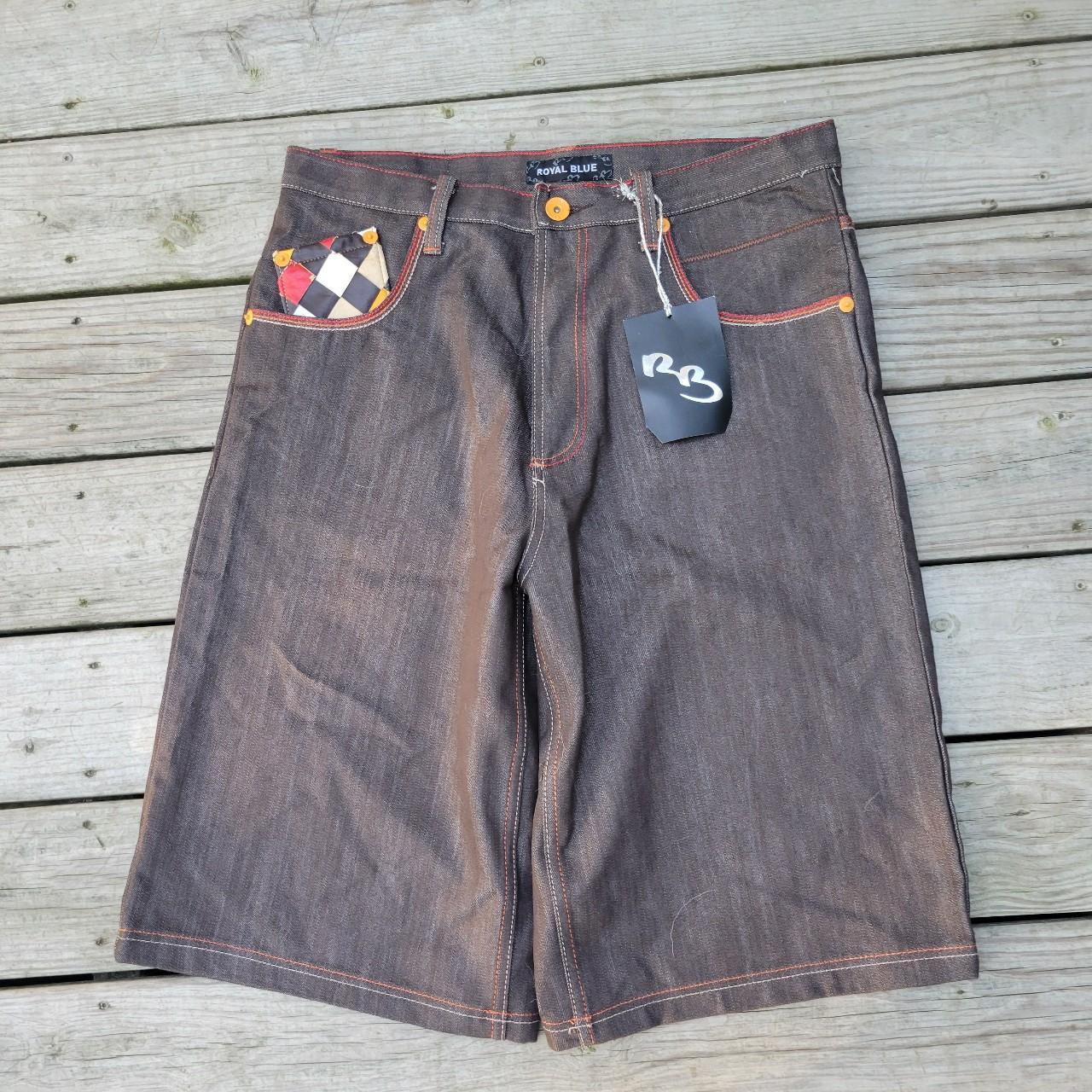 Super cool royal blue jorts brand new not dry... - Depop