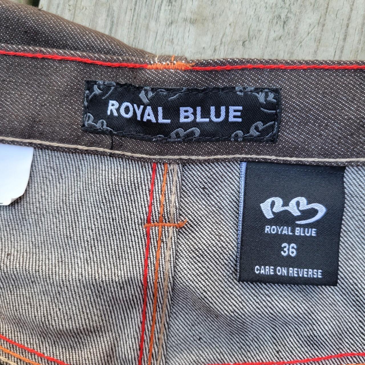 Super cool royal blue jorts brand new not dry... - Depop