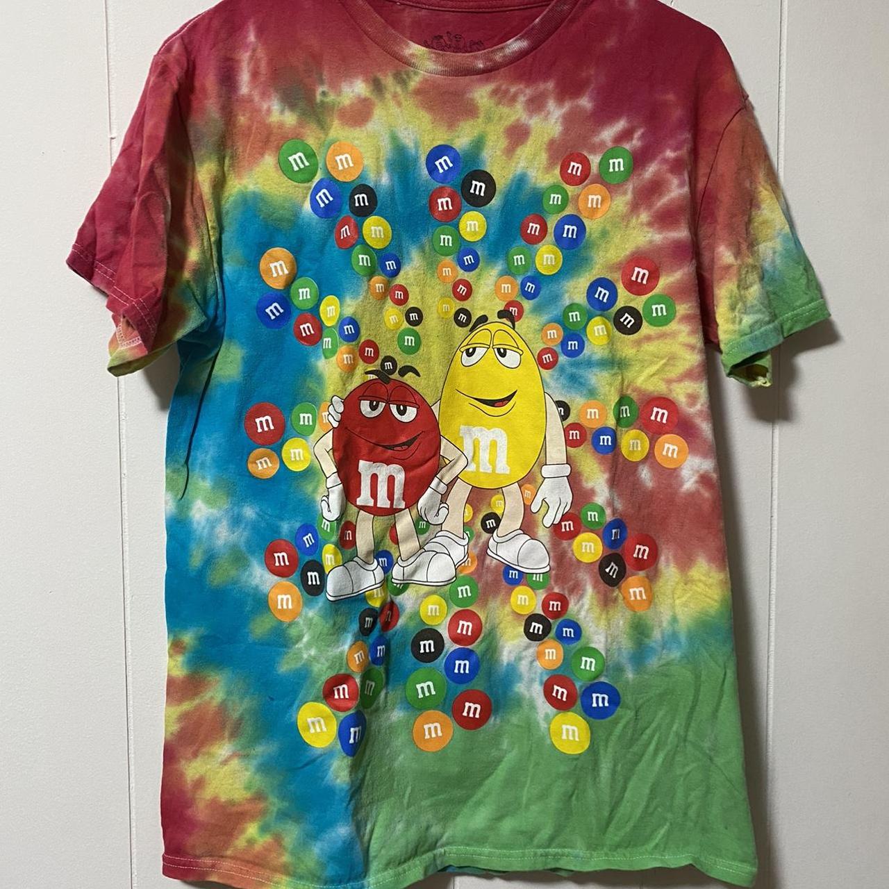 Vintage M&M T-Shirt Unisex size M tie-dye - Depop